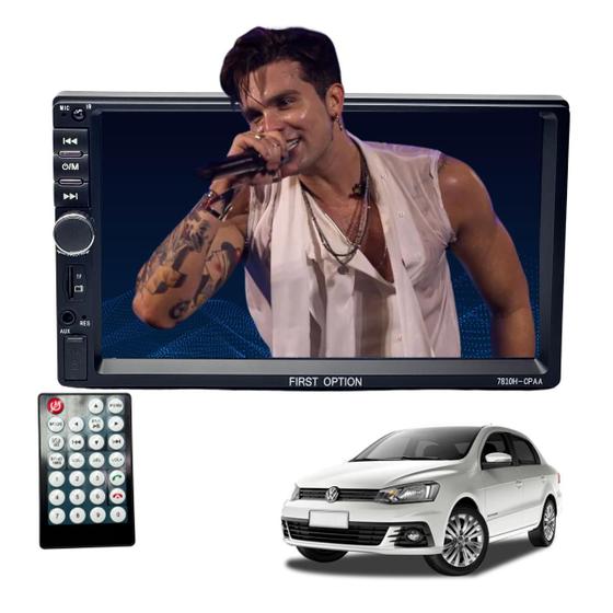 Central Multimidia MP5 CarPlay Android Auto 2 Din 7 Polegadas Voyage 1981 1982 1983 1984 até ...