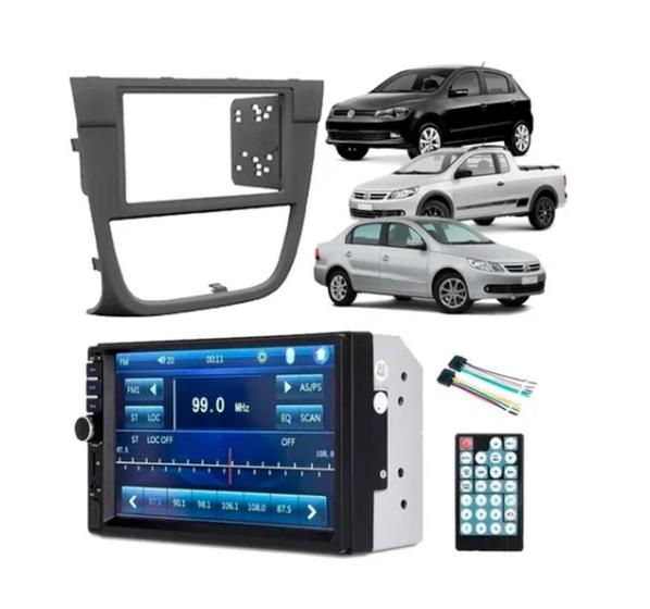 Central Multimídia Mp5 Gol Voyage Saveiro G5 Usb Sd Bluetooth Espelhamento Android e IOS - First ...