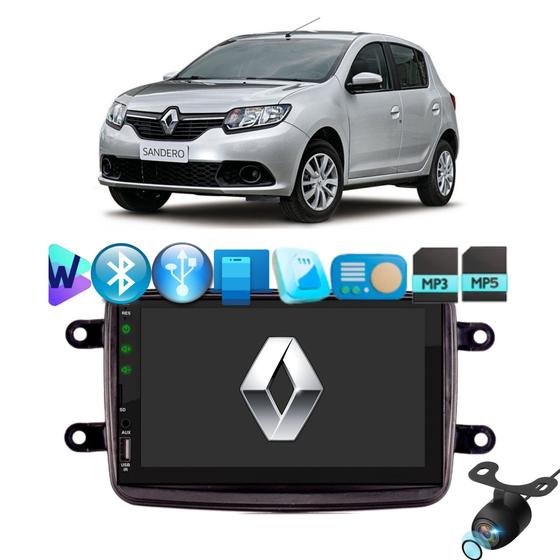 Central Multimidia MP5 Renault Sandero 2015 2016 2017 2018 2019 2020 2021 - htech - Central ...