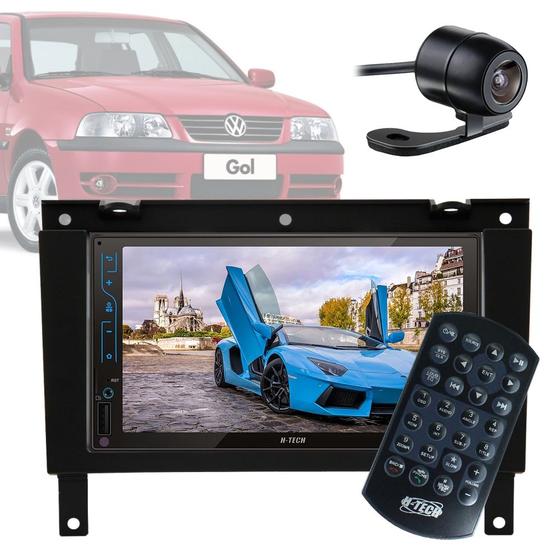 Central Multimídia Mp5 Tela 7" + Moldura Gol G3 + Câmera Ré - H-tech - Central Multimídia para ...