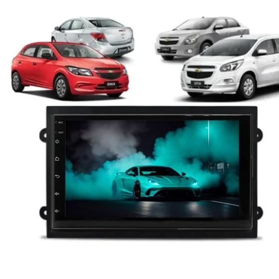 Central Multimídia Onix Prisma Spin Cobalt LTZ 2012 2013 2014 2015 2016 Tela QLED de 7 ...