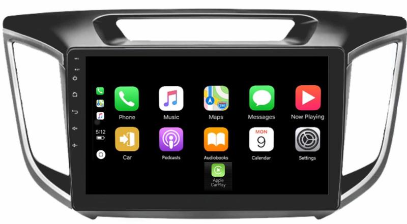 Central multimidia para creta com android e tela de 9'' com camera - Car Android Navigation ...