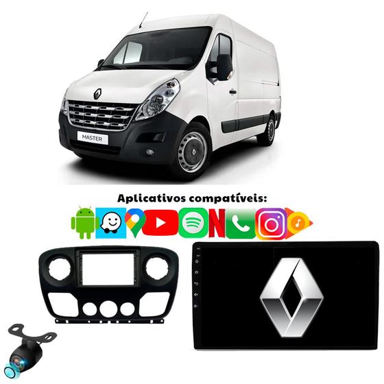 Central Multimidia Renault Master 2013 2014 2015 2016 2017 2018 2019 ...