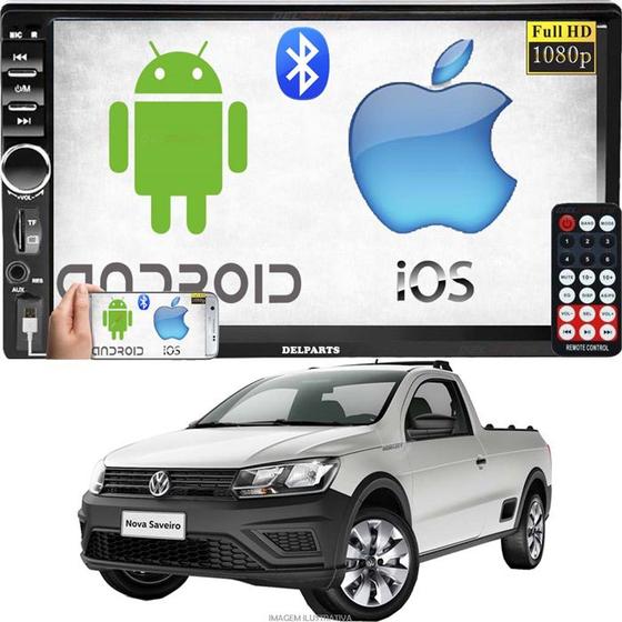 Central Multimidia Som Player Mp5 Android Ios Volkswagen Saveiro Robust 2021 - First Option ...