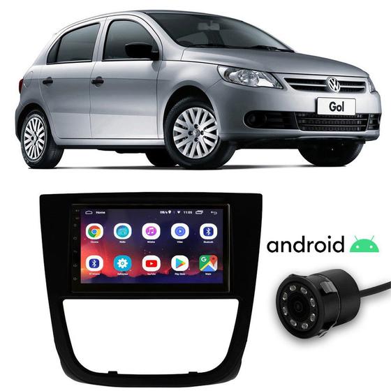 Central Multimídia Volkswagen Gol G5 2008 a 2012 Full Touch 7 Polegadas Sistema Android Baixa ...