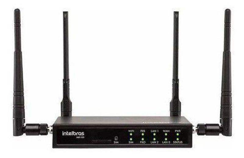 Central Pabx Ip Wi-fi 4g Multiplataforma Iad 100 Intelbras - Central ...