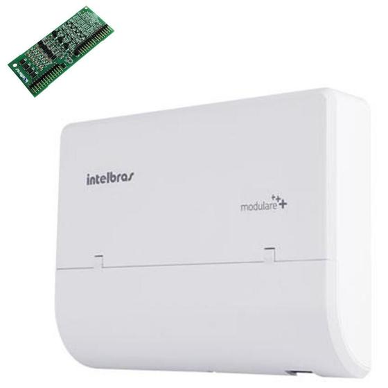 Central Pabx Para 2 Linhas 8 Ramais Modulare Mais Intelbras - Central ...