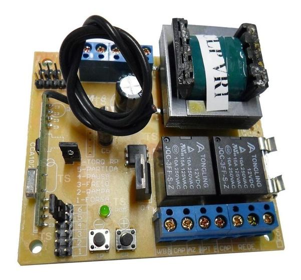 Central Placa de Comando Portão Automatico Eletrônico Motor Rcg Cca-10 ...
