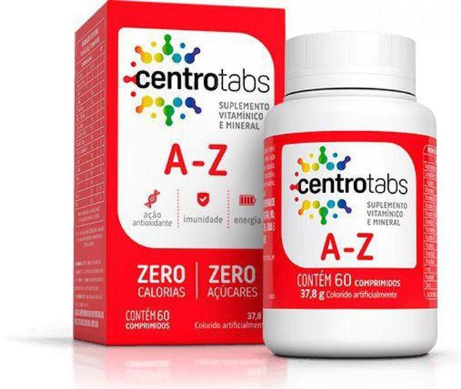 Centrotabs A-Z 60 comprimidos NeoQuímica - Multivitamínico ...