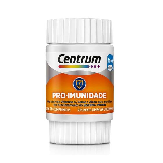Centrum Pro-Imunidade C/ 30 Comprimidos - Multivitamínico ...