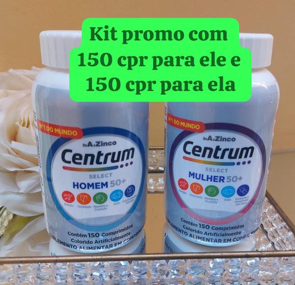 CENTRUM Select 50+(embalagem economica para 5 meses) - Multivitamínico ...