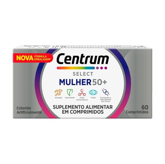 Centrum Select Mulher 60 Comprimidos Suplemento Alimentar ...