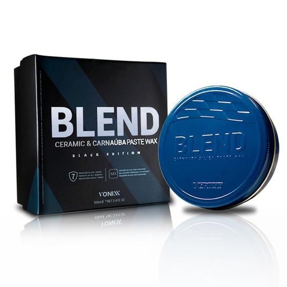 Cera Automotiva Blend Black Vonixx Com Aplicador Carnaúba e Cerâmica ...