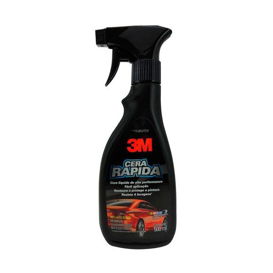 Cera Automotiva Rápida líquida 3M 500ml - Cera Automotiva - Magazine Luiza