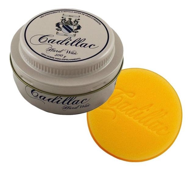 Cera Cadillac Hard Wax Com Aplicador Para Espelhamento 300g - Cera ...