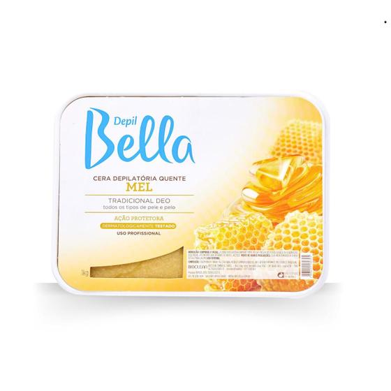 Cera Depil Bella Barra Mel 1kg - Cera Depilatória - Magazine Luiza