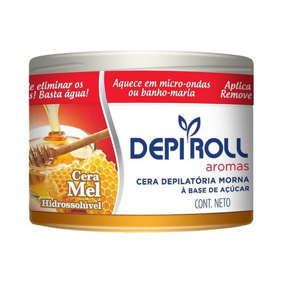 Cera Hidrossolúvel Depi Roll Mel 400G - Cera Depilatória - Magazine Luiza