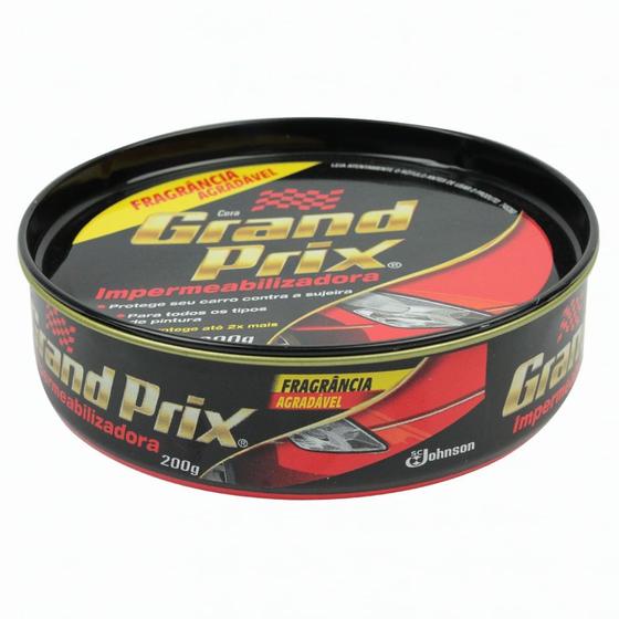 Cera Impermeabilizadora Grand Prix 200g Johnson - Cera Automotiva ...