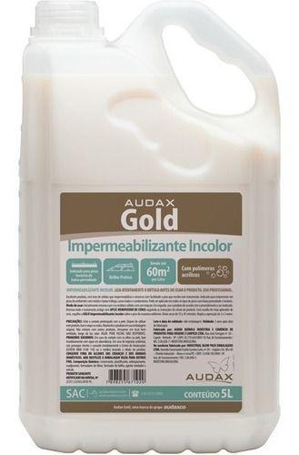 Cera Impermeabilizante Incolor Audax Gold 5l - Limpeza e Organização ...