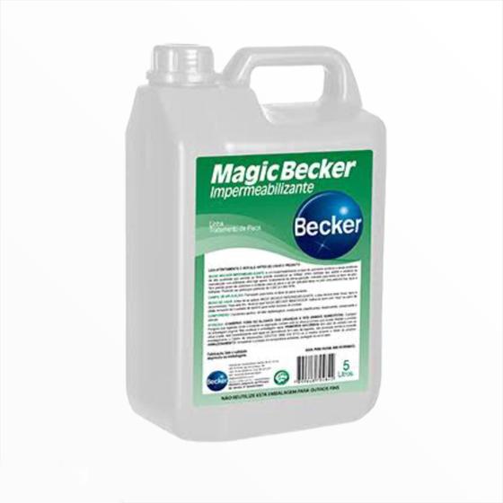 Cera Impermeabilizante Magic Becker 5 Litros Alto Tráfego - Limpeza e ...