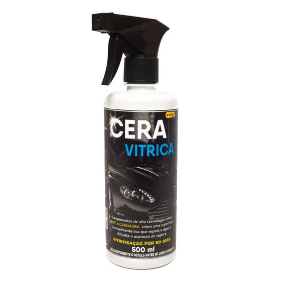 Cera Liquida Automotiva Vitrica Cristalizadora Sio2 500ml - TFP - Cera ...