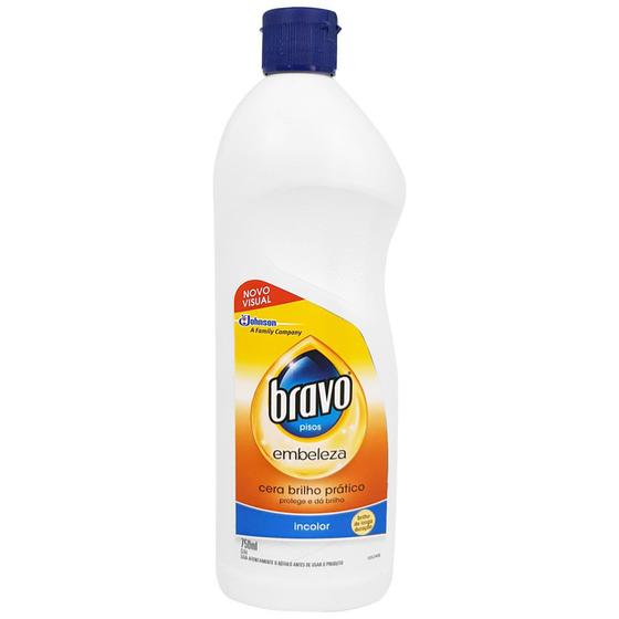 Cera Líquida Incolor Bravo Classic 750ml - SC JOHNSON - Cera Líquida ...