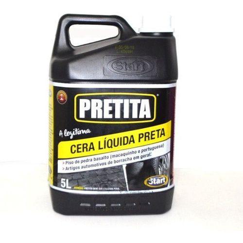 Cera Líquida Preta Pretinho Pretin Start- Pretita 5l - Cera Automotiva ...