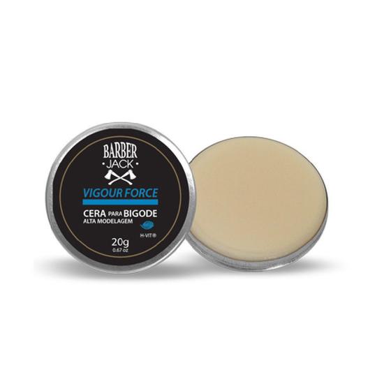 Cera para Bigode Barber Jack Vigour Force 20g - Cera para Bigode ...