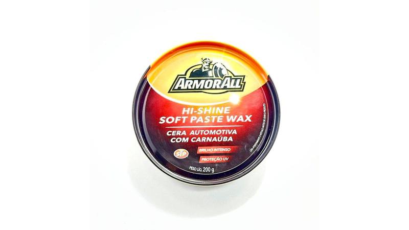 Cera Tradicional Armorall Pasta Lata Hi-Shine Soft Paste Wax Stp 200g ...
