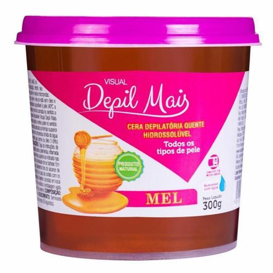 Cera Visual Depil Mais Depilatória 300G Mel Termocera - Cera Depilatória - Magazine Luiza