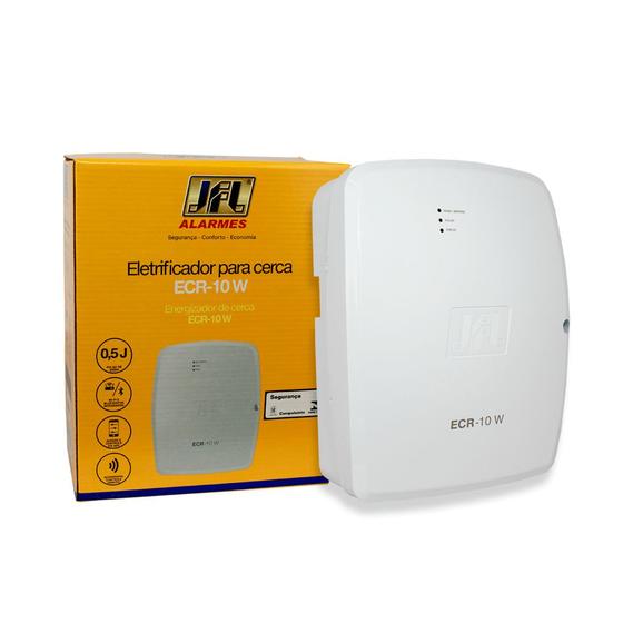 Cerca Elétrica ECR-10W Central Eletrificador JFL Com Wi-fi - Central de Cerca Elétrica ...