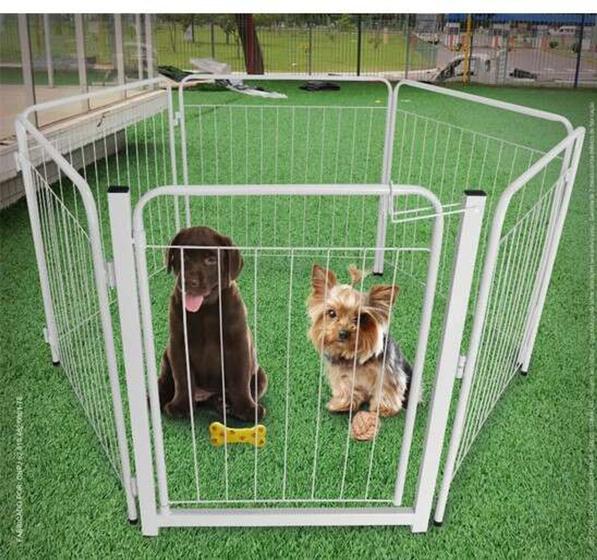 Cercado Tubular 5 Peças Grande 68x135cm - Cercado pet - Cercado para ...