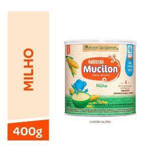 Cereais Infantil Nestlé Mucilon Milho em lata 400 g - Cereal Infantil ...