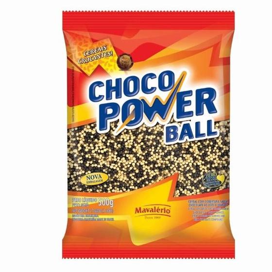 Cereal drag micro leite/branco choco power ball 500g mavalerio - Flocos ...