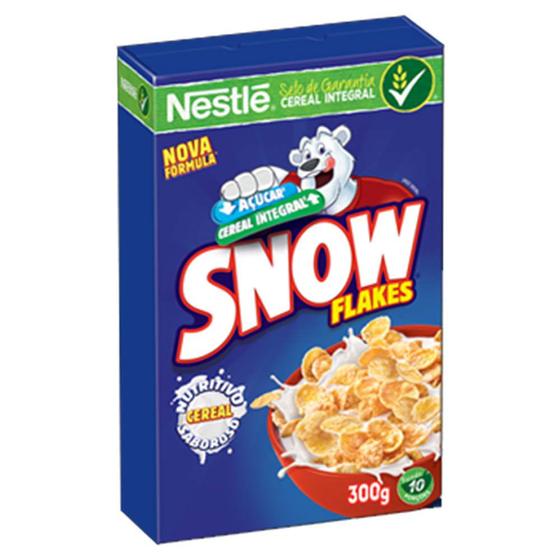 Cereal Matinal Integral Snow Flakes 300g - Nestlé - Cereal Matinal ...