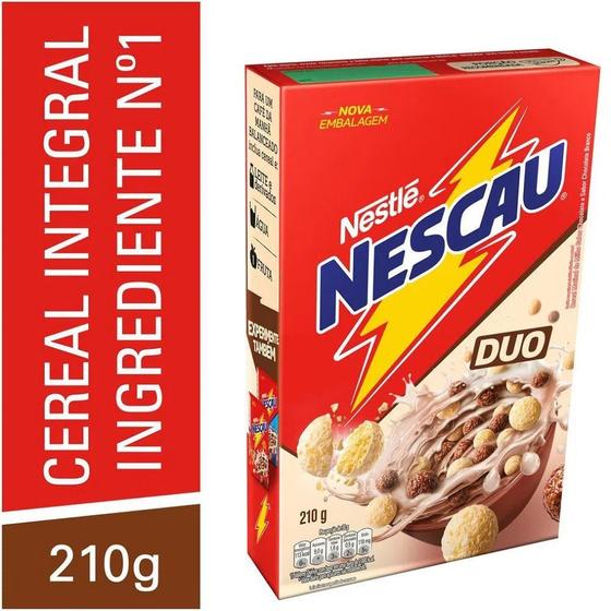 Cereal nescau duo 210g - Nestlé - Flocos de Cereal - Magazine Luiza