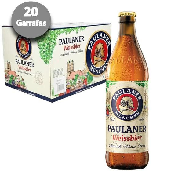 Cerveja Alemã Paulaner Weissbier 500Ml (20 Garrafas) - Cerveja ...
