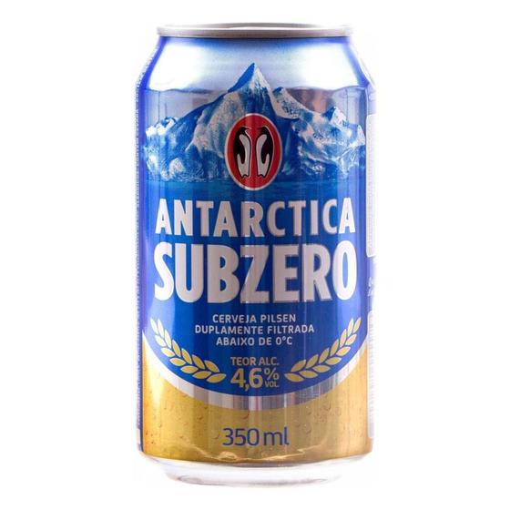 Cerveja Antarctica Sub Zero Pilsen 350Ml - Cerveja - Magazine Luiza