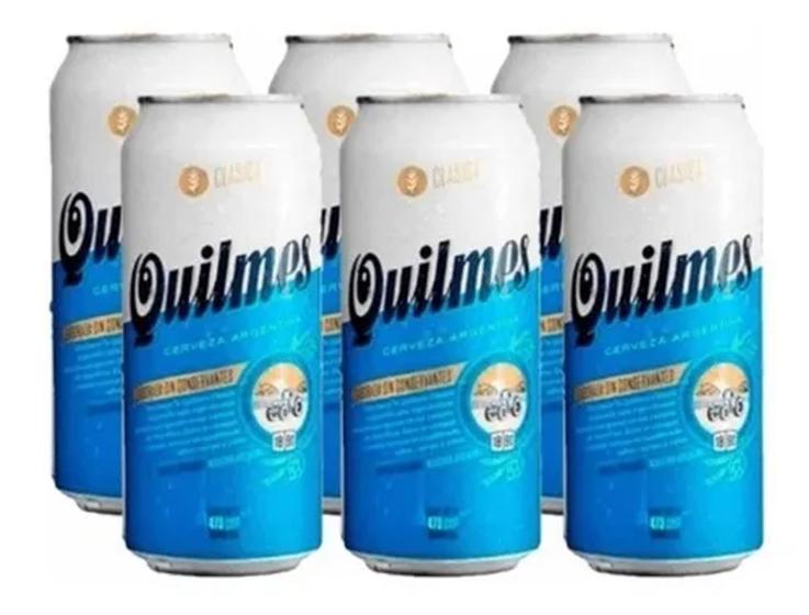 Cerveja Argentina Quilmes Kit 6 Unidades 473ml - Argentina - Cerveja ...