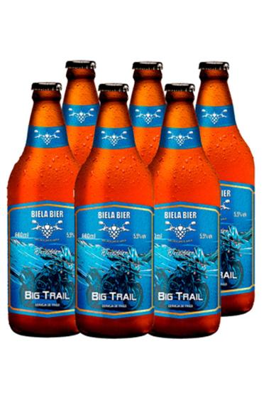 Cerveja Artesanal de Trigo - Biela Bier Big Trail - Caixa com 6 - Biela ...