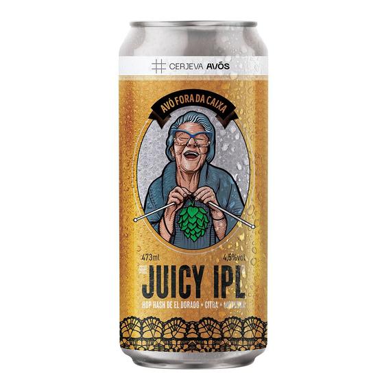 Cerveja Avós - Juicy IPL com Hop hash de Eldorado, Citra e Motueka ...