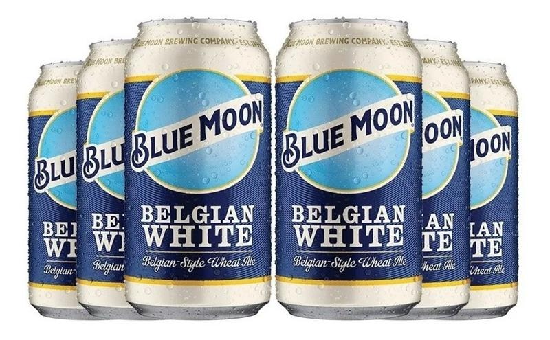 Cerveja Blue Moon Belgian White Ale 355ml Kit 6 Unidades - Cerveja ...