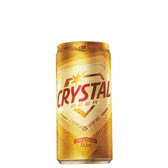 Cerveja Crystal Pilsen Lata 269ml - Crystal Beer - Cerveja - Magazine Luiza