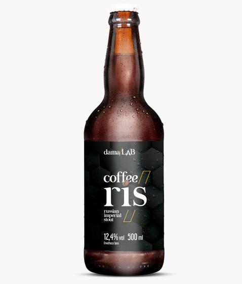 Cerveja Dama Bier Lab 7 Coffee Russian Imperial Stoutb500ml - - Cerveja ...