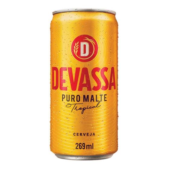 Cerveja DEVASSA Lager Latinha 269ml - Cerveja - Magazine Luiza