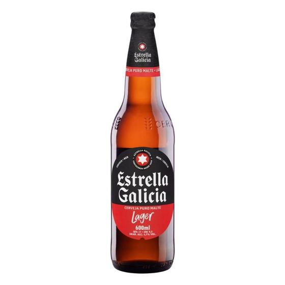 Cerveja Estrella Galicia - garrafa 600 ml - Cerveja - Magazine Luiza