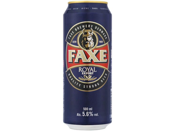 Cerveja Faxe Royal Export Lager - 500ml - Cerveja - Magazine Luiza