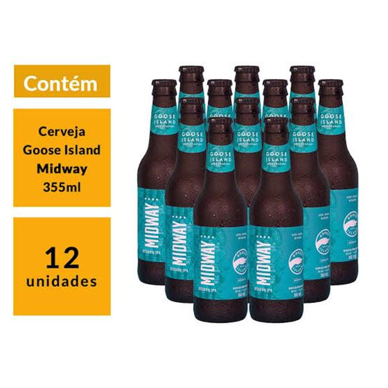 Cerveja Goose Island Midway 355ml - 12 Unidades - Cerveja - Magazine Luiza