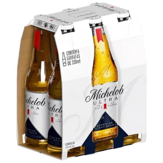 Cerveja Lowcarb Michelob Long Neck 330ml contendo 6 garrafas - Cerveja ...