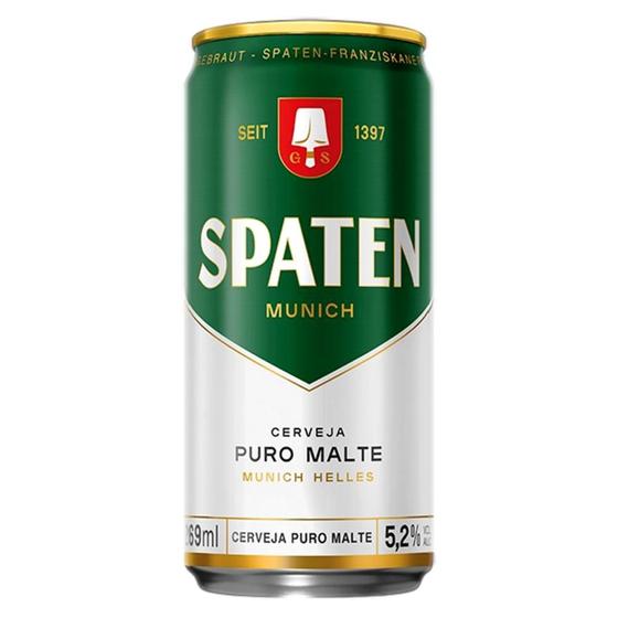 Cerveja Munich Helles Puro Malte Spaten Lata 269ml - Ambev - Cerveja ...